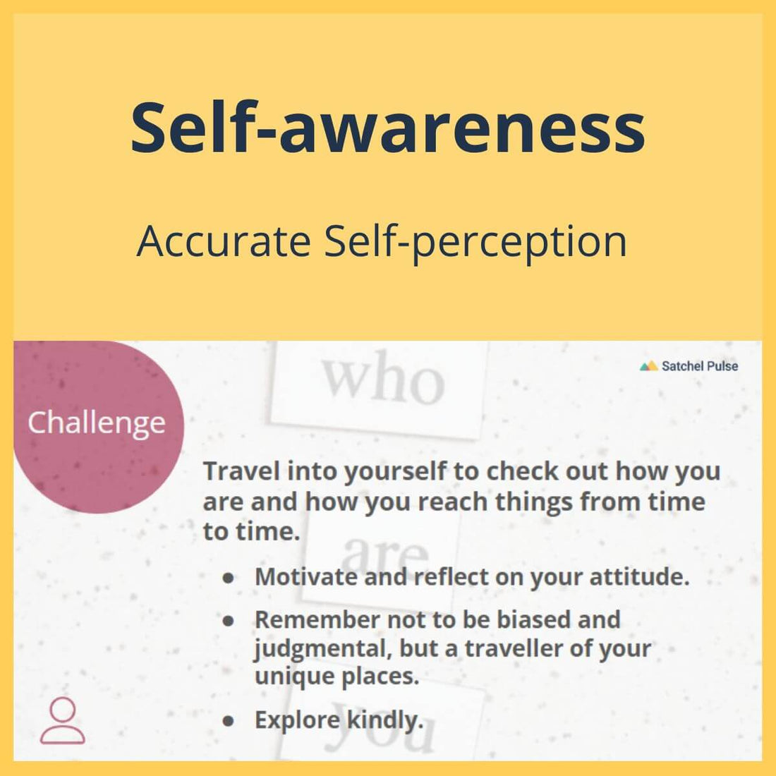 SEL Lesson: Accurate self-perception 1 – The SEL Store